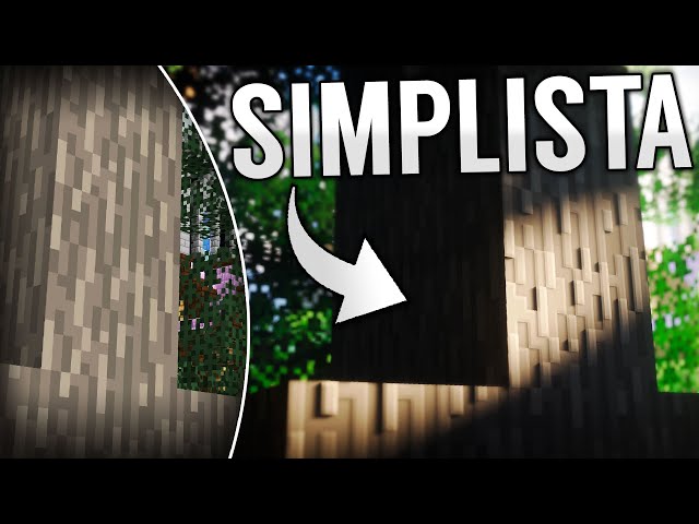 Simplista Texture Pack 1.13+ (PBR) [Java/BedrockRTX] Minecraft Texture Pack