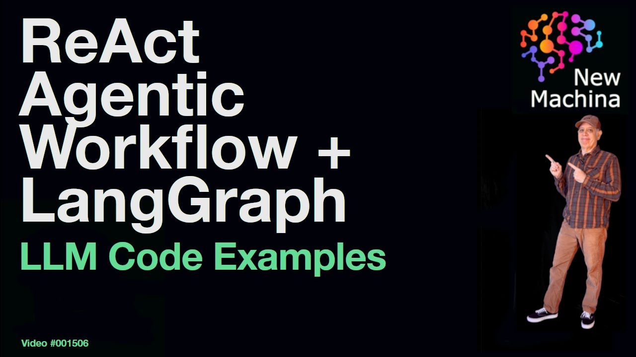 ReAct Agentic Workflow + LangGraph