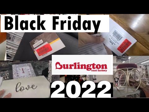 Burlington Black Friday Deals 2022 Shop With Me for home decor & Furniture