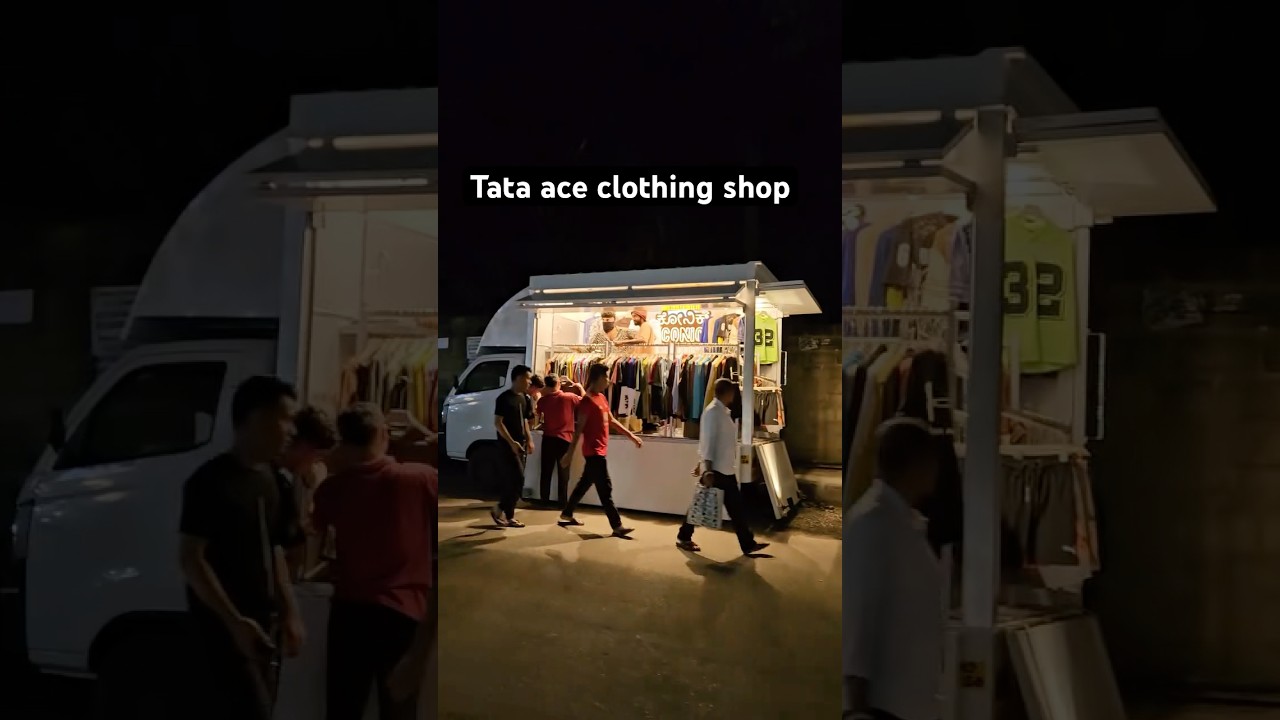 Tata ace clothing shop