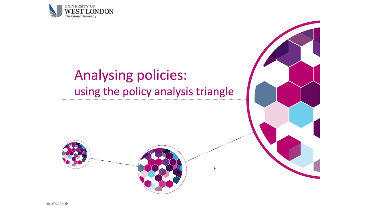 Analysing policies: using the policy triangle framework