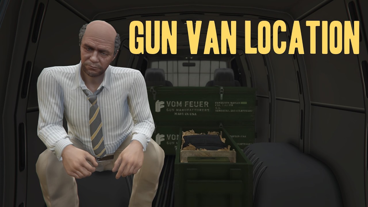 GTA Online Gun Van Location for May 9 | Gun Van Location Today