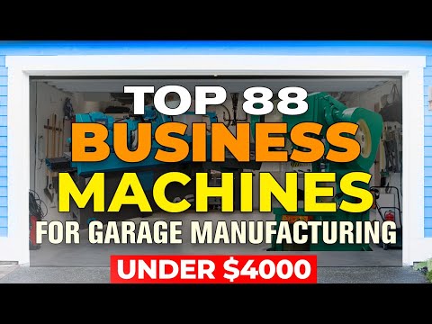 88 Small Business Ideas for Production in Garage UNDER $4000