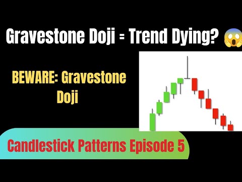 Gravestone Doji Candlestick. is the Trend Dying? Bearish Reversal Signal Explained.