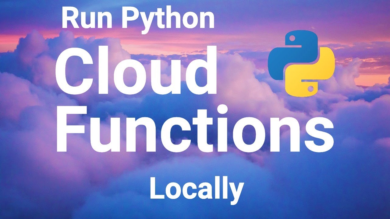 Test Google Cloud Functions in Python Locally #short