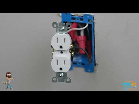 How to install an outlet above fireplace mantel