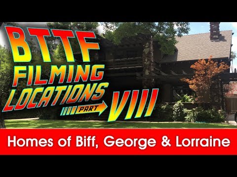 Back to the Future Filming Locations: Biff, George & Lorraine's Houses