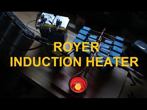 Royer Induction Heater – First Test – Kaizer Power Electronics