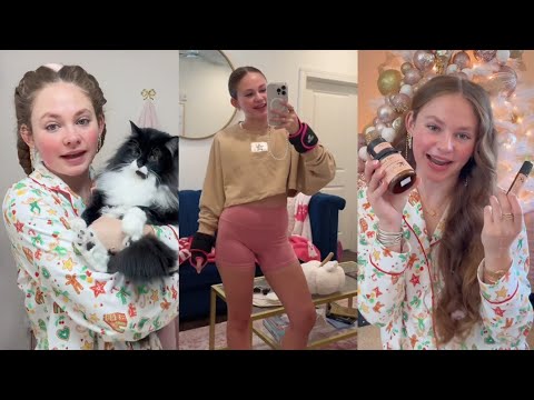 KAITLYN JOHNSON GRWM + A DAY IN A LIFE TIKTOK COMPILATION💗🤍🎀
