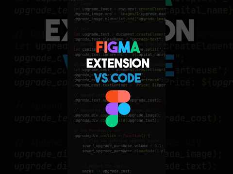 ✏️ Integrate Figma in your editor #shorts #vscode #coding #extensions #programming #2099 #tips #js