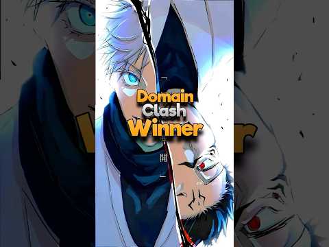 who won in domain clash , Gojo or Sukuna?