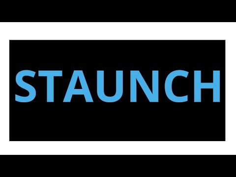 What Is The Meaning Of Staunch ? || ENGLISH DAIS ||