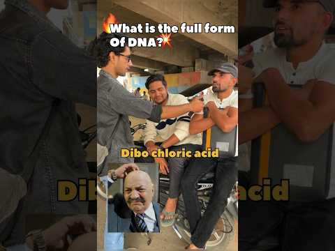 What is the full form of DNA🧬?🤔 #shorts #ytshorts #trending #question