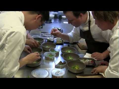 2 Michelin star Coi at service