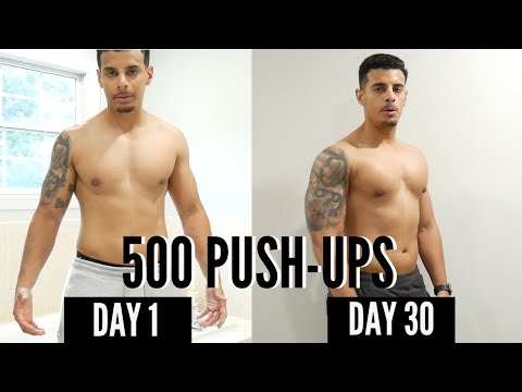 This Guy Did 500 Pushups a Day for a Month for a Challenge Video