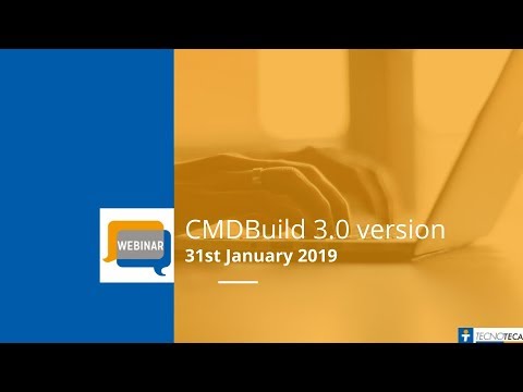 Presentation of CMDBuild 3.0 versione: Webinar