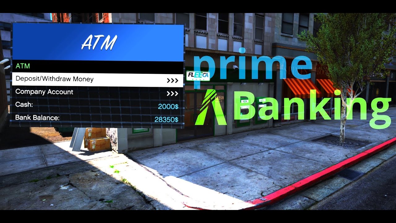 primeBanking - FiveM Showcase Video