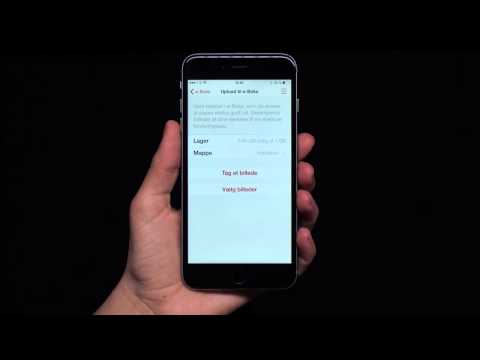 Upload dine egne dokumenter i e-Boks med e-Boks app