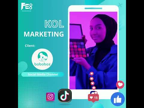 Here is Our Campaign Portfolio of KOL Marketing with BOBOBOX INDONESIA Bobobox #febdigital #bobobox