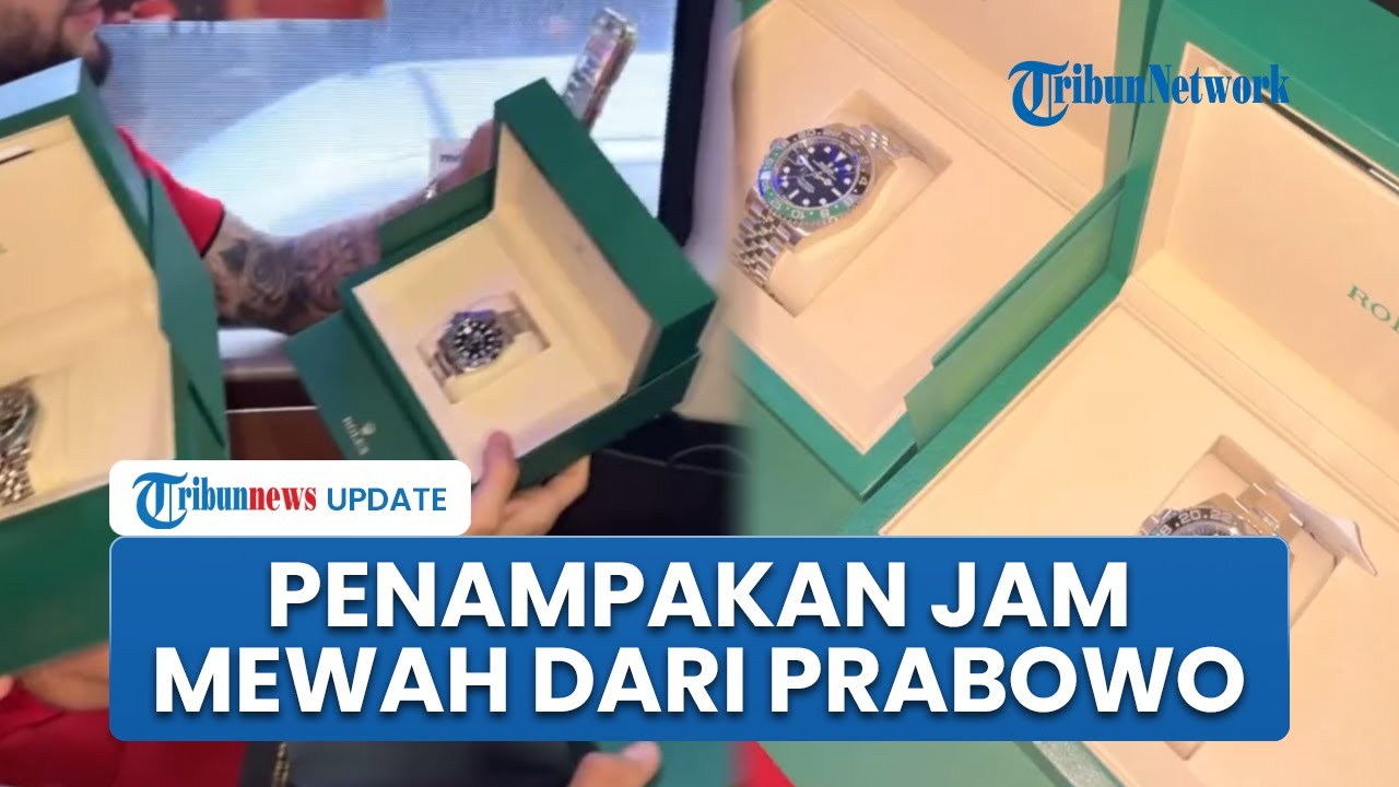 Fantastis, Ini Harga Jam Tangan Mewah Rolex yang Diberikan Prabowo ...