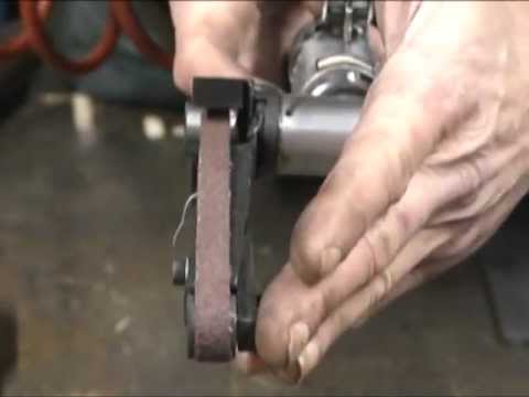 Fixing HF Central Pneumatic 3/8 X 13 inch Belt Sander