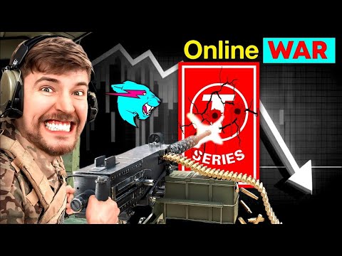MrBeast Vs T-Series - Live Subscriber Race