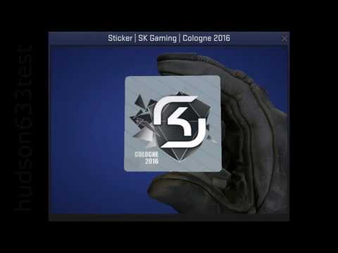 SK Gaming Sticker Cologne 2016