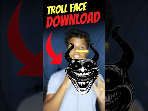 Troll face download kaise karen #shorts