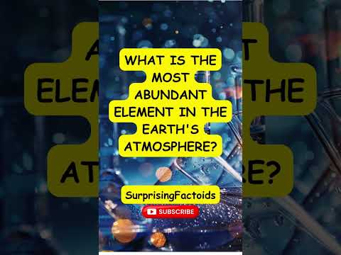 What is the most abundant element in the Earth's atmosphere