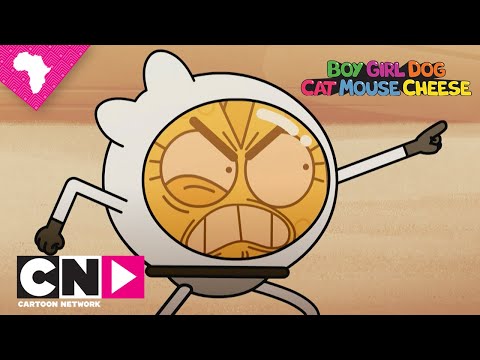 Mars Invaders | Boy Girl Dog Cat Mouse Cheese | Cartoon Network Africa