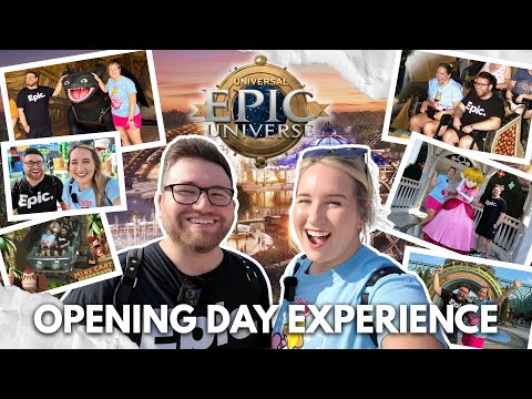 EPIC UNIVERSE – Our FULL Opening Day Experience! | All 5 NEW Worlds + Ride POVs (COMPILATION)