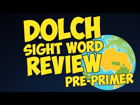 Dolch Sight Word Review | Pre-Primer | Jack Hartmann