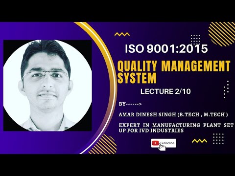 QMS(ISO9001:2015) Lecture 2/10