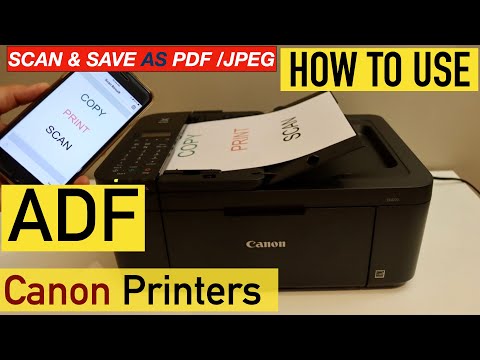 How To Use ADF in Canon Printers?
