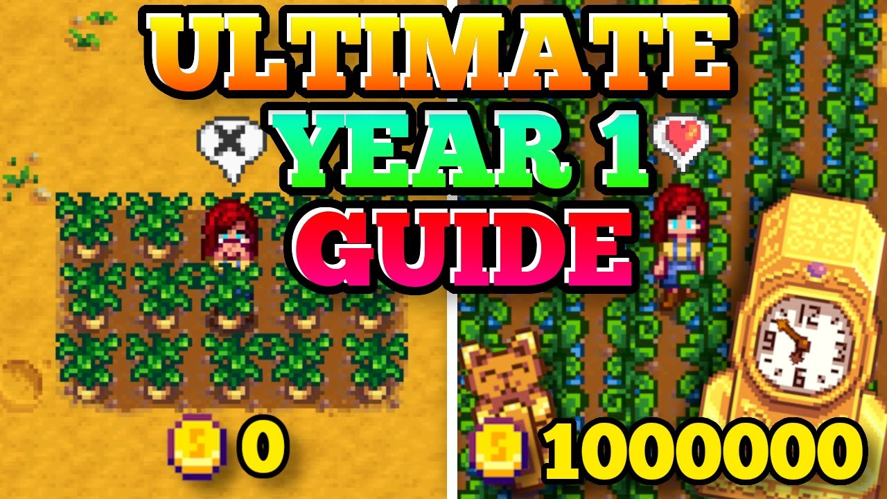 The Ultimate Beginner's Guide to Stardew Valley: Completing Your First ...