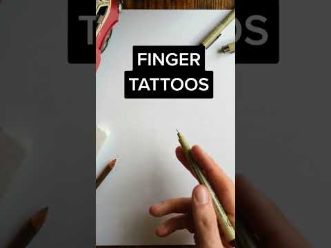 Finger Tattoo Ideas!