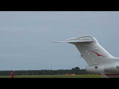 Planespotting at Francis S. Gabreski airport on long island NY!