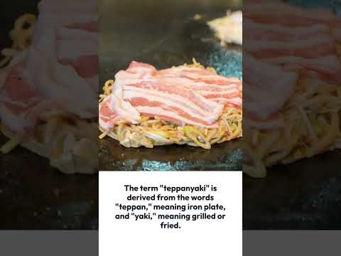 What is Teppanyaki? - A Beginner's Guide to Japan's Grilled Dish #shorts