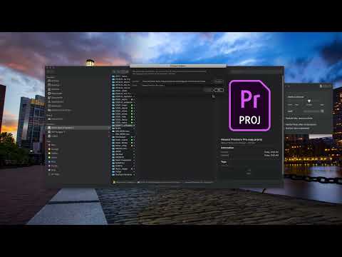 New Version Adobe Premiere Pro Project Downgrade in an Older Version Mac Tutorial