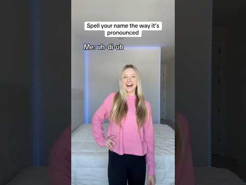 How’s your name pronounced? #shorts #shortsfeed #tiktok #adiaava #trending #tiktokdance