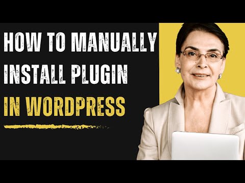 How to manually install WordPress plugin