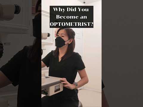 [Why I chose a career in optometry]  Read description for details!