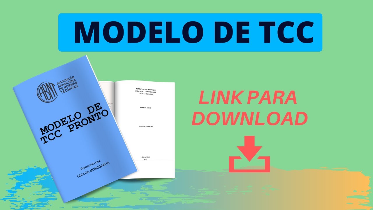 Ready TCC Model according to ABNT standards - Available for Download