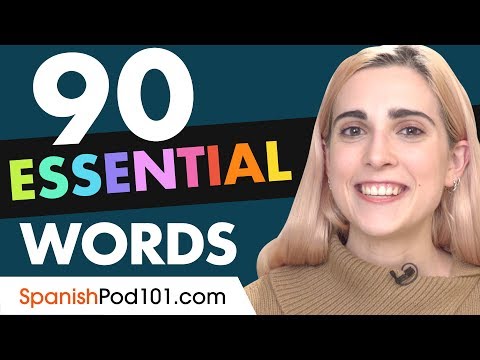 90 Spanish Words You'll Hear in Conversations!