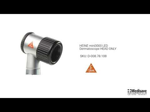 HEINE mini3000 LED Dermatoscope HEAD ONLY D 008 78 108