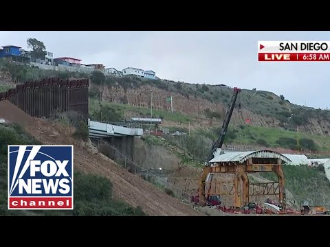 NEW: Trump admin resumes border wall construction in California