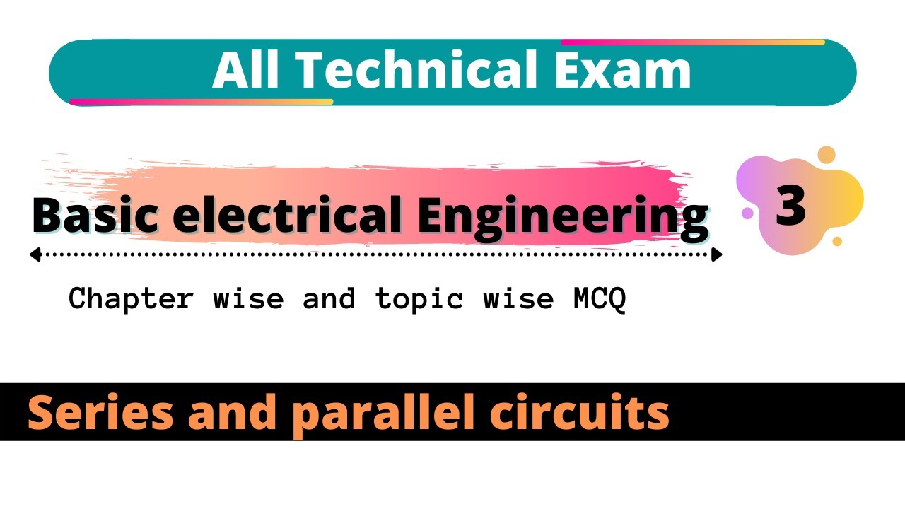 Series and parallel circuits MCQ
