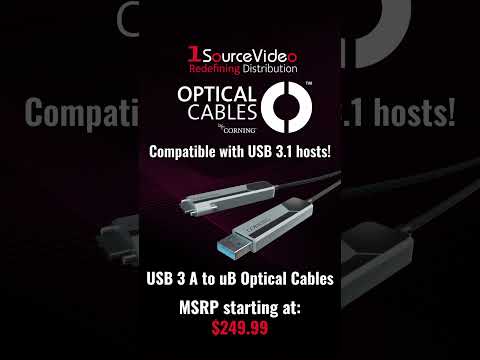 Unleash the Brilliance of Light with Corning's USB 3 A to uB Optical Cables!