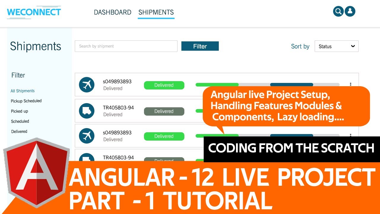 Angular 12 Tutorial Part-I Angular project setup, Lazy loading, Angular tutorial for beginners,