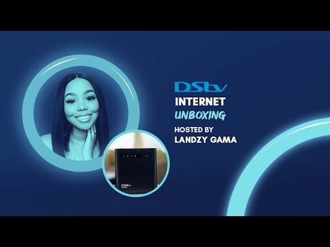 Landzy Gama unboxes DStv Internet. Unlock the heat 🔓🔥 | DStv